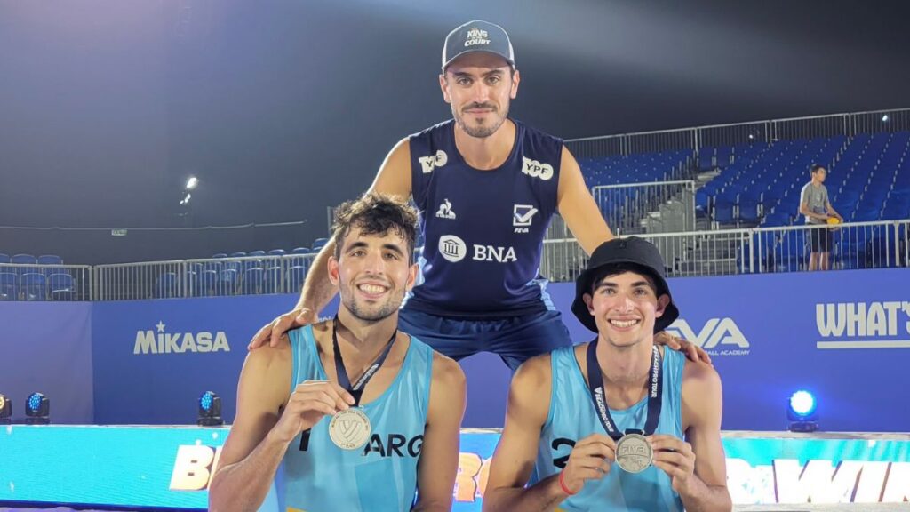 Los Capogrosso, subcampeones en el world tour de beach volley ...