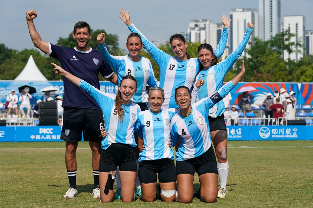 El faustball argentino finalizó séptimo en los World Games - Argentina ...